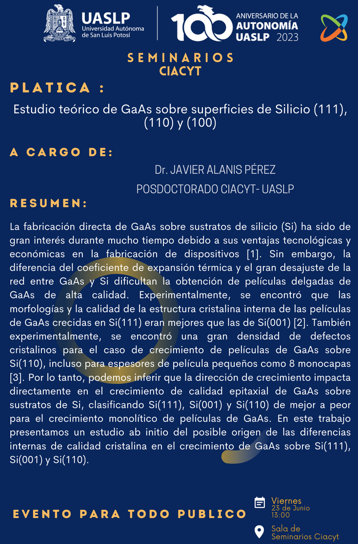 Seminario CIACyT - UASLP