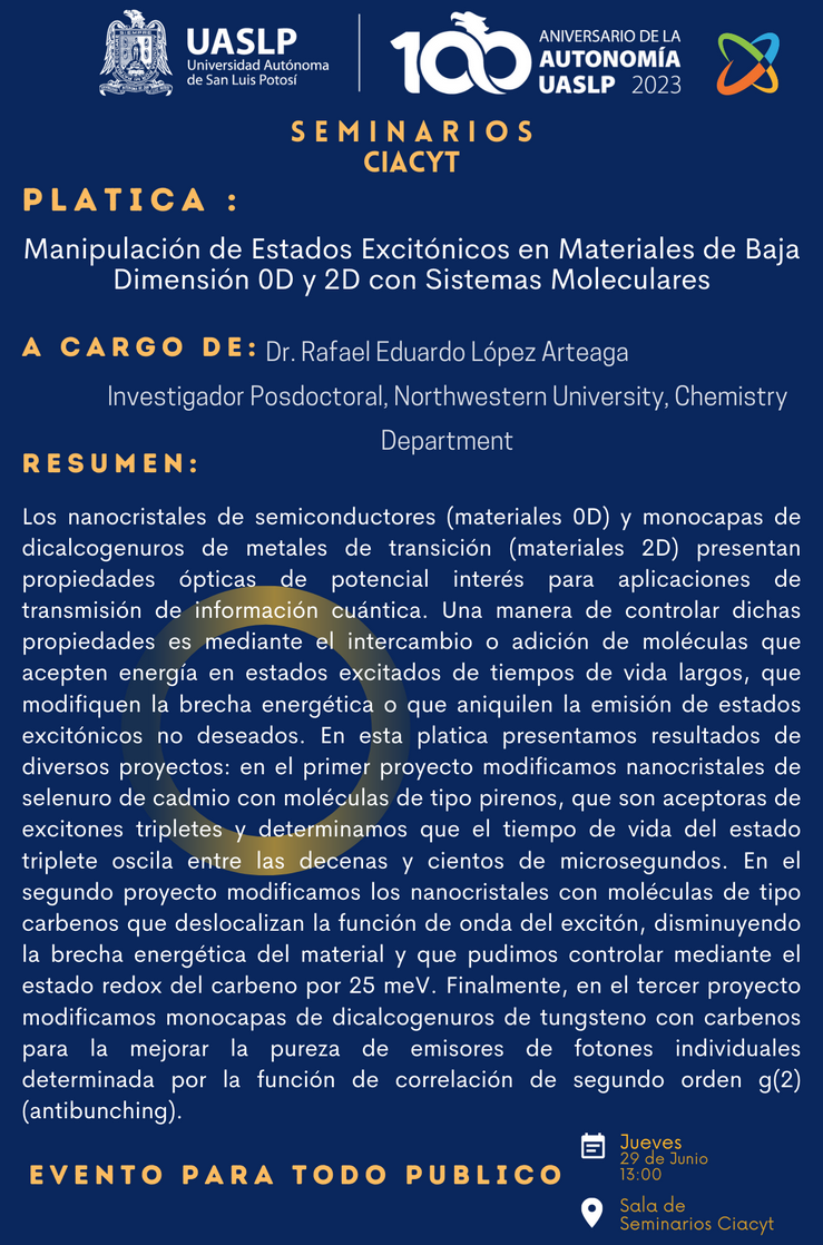 Seminario CIACyT - UASLP
