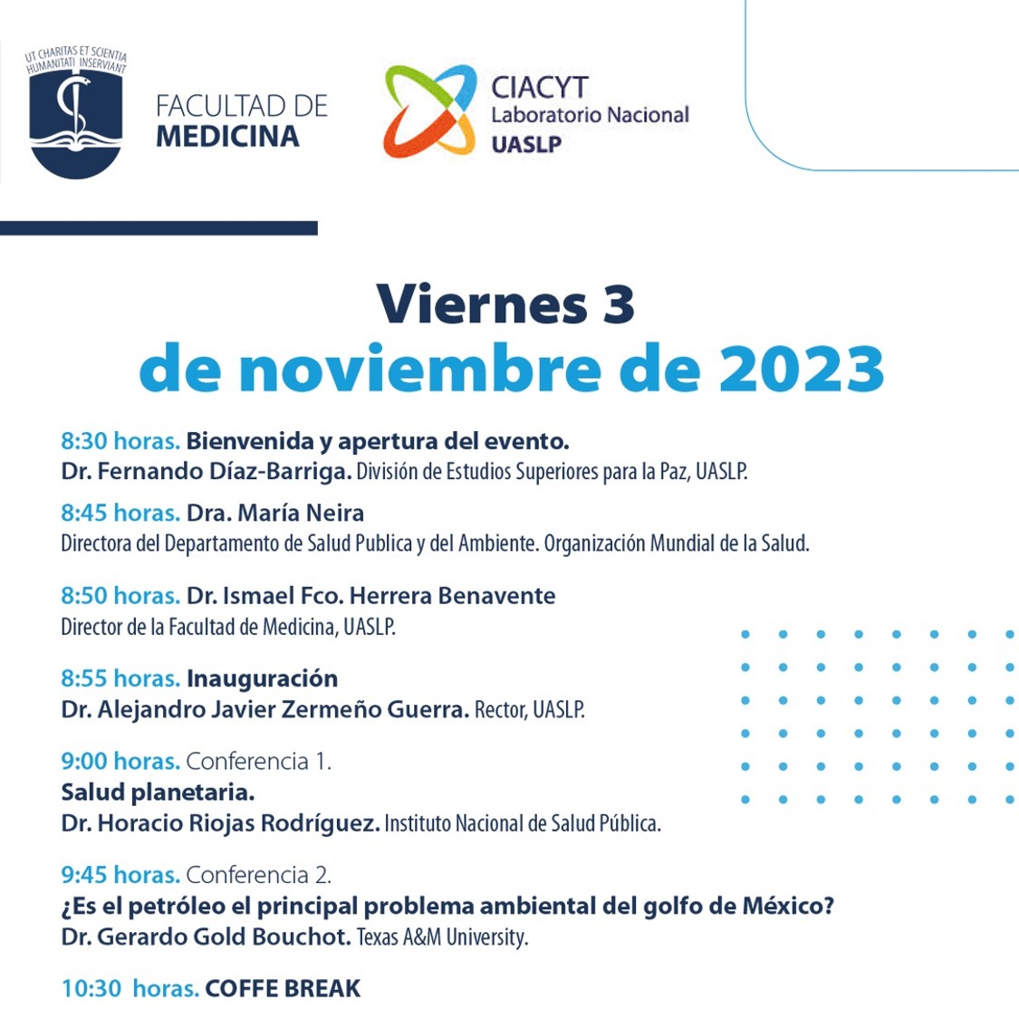 PRIMER DÍA NACIONAL DEL Licenciado en Ciencias Ambientales y Salud - UASLP