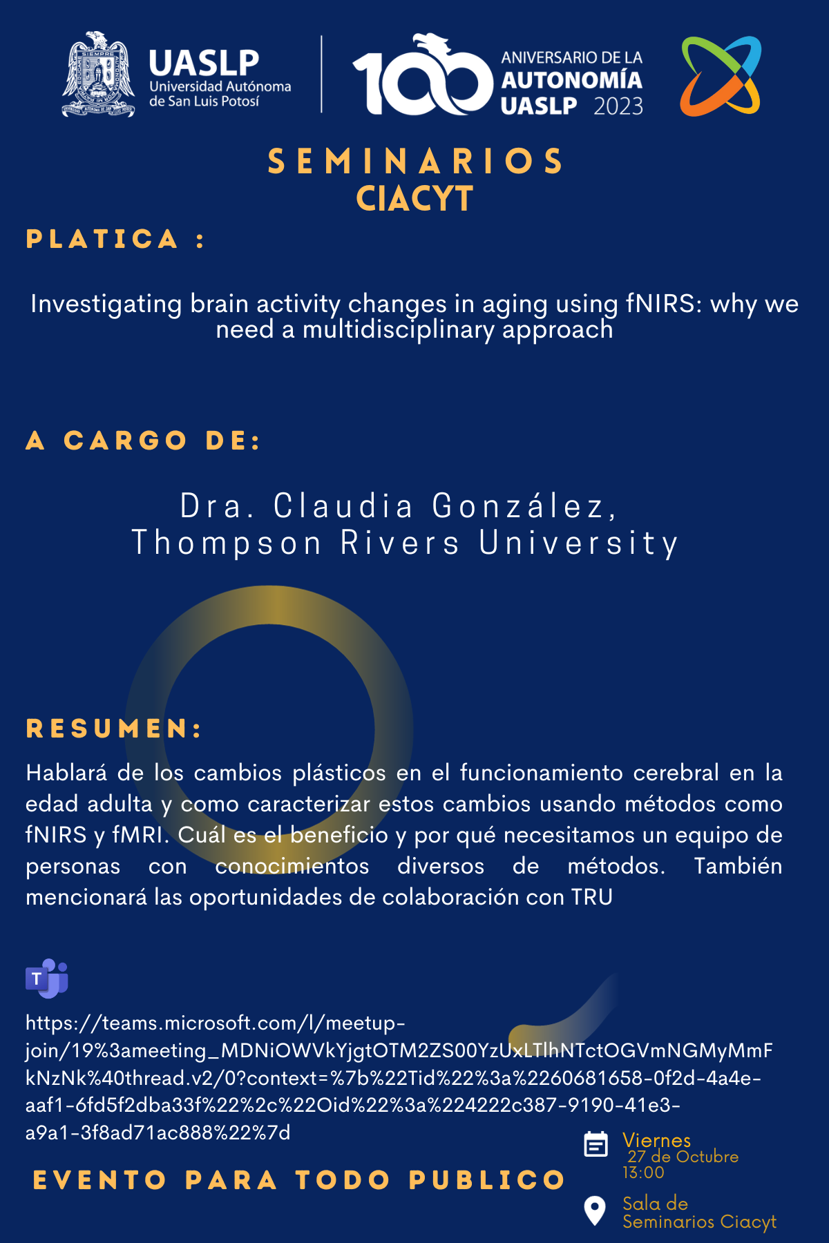 Seminario CIACyT - UASLP