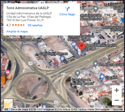 Ubicación - UASLP